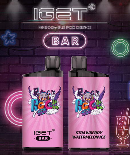 iGET BAR VAPE 3500 PUFF - STRAWBERRY WATERMELON ICE - The Vape Bar iGET BAR VAPE 3500 PUFF - STRAWBERRY WATERMELON ICE - The Vape Bar